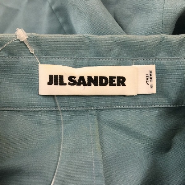 ジルサンダー JILSANDER サイズ38 S - ライトブルー レディース ノースリーブ/ひざ丈/シャツワンピ ワンピース(女性用)｜売買されたオークション情報、yahooの商品情報を ...