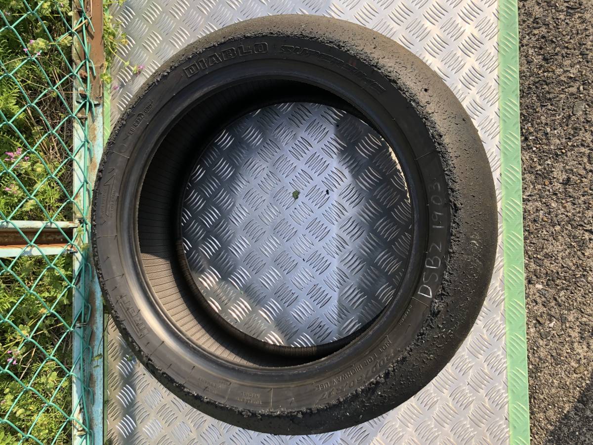 ピレリ ディアブロ スーパーバイク 200/60-17 コンパウンドSC1 DSB2(オンロード)｜売買されたオークション情報、yahooの商品情報をアーカイブ公開 - オークファン ...