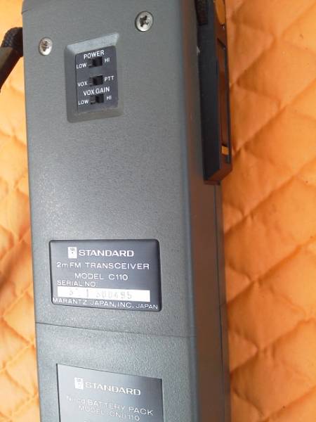 standard C110 FM トランシーバー 検 無線機(ハンディ)｜売買されたオークション情報、yahooの商品情報をアーカイブ公開 ...