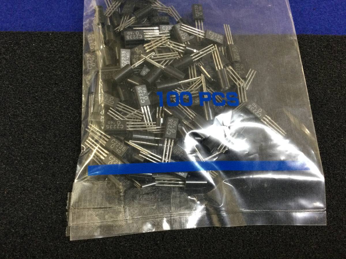 2SC2235-O 即送 東芝小信号増幅用トランジタ 216PpK/292205M Toshiba Small Signal ...