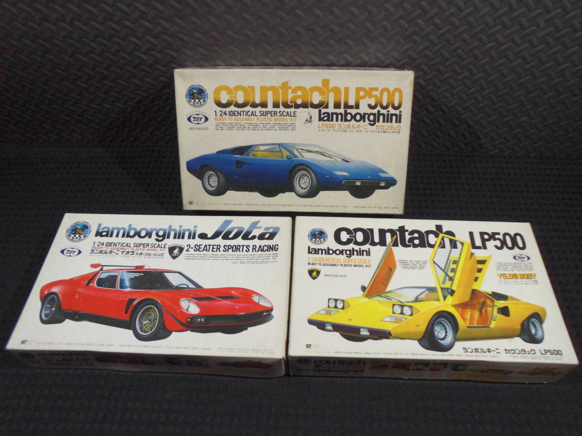 MARUI モーターライズ 1/24 ランボルギーニ イオタ カウンタック LP500 マルイ Lamborghini Jota ...