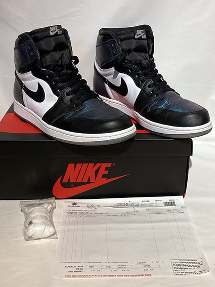 極 正規品 Foot Locker USA INVOICE付き NIKE AIR JORDAN 1 HIGH OG AS CHAMELEON ...