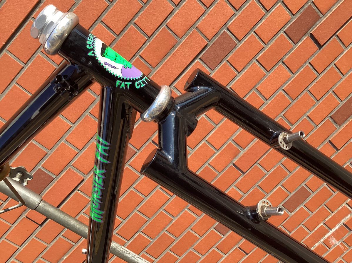 @ OLD MTB FAT CHANCE MONSTER FAT MADE IN USA ファットチャンス モンスターファット フレーム 16 ...