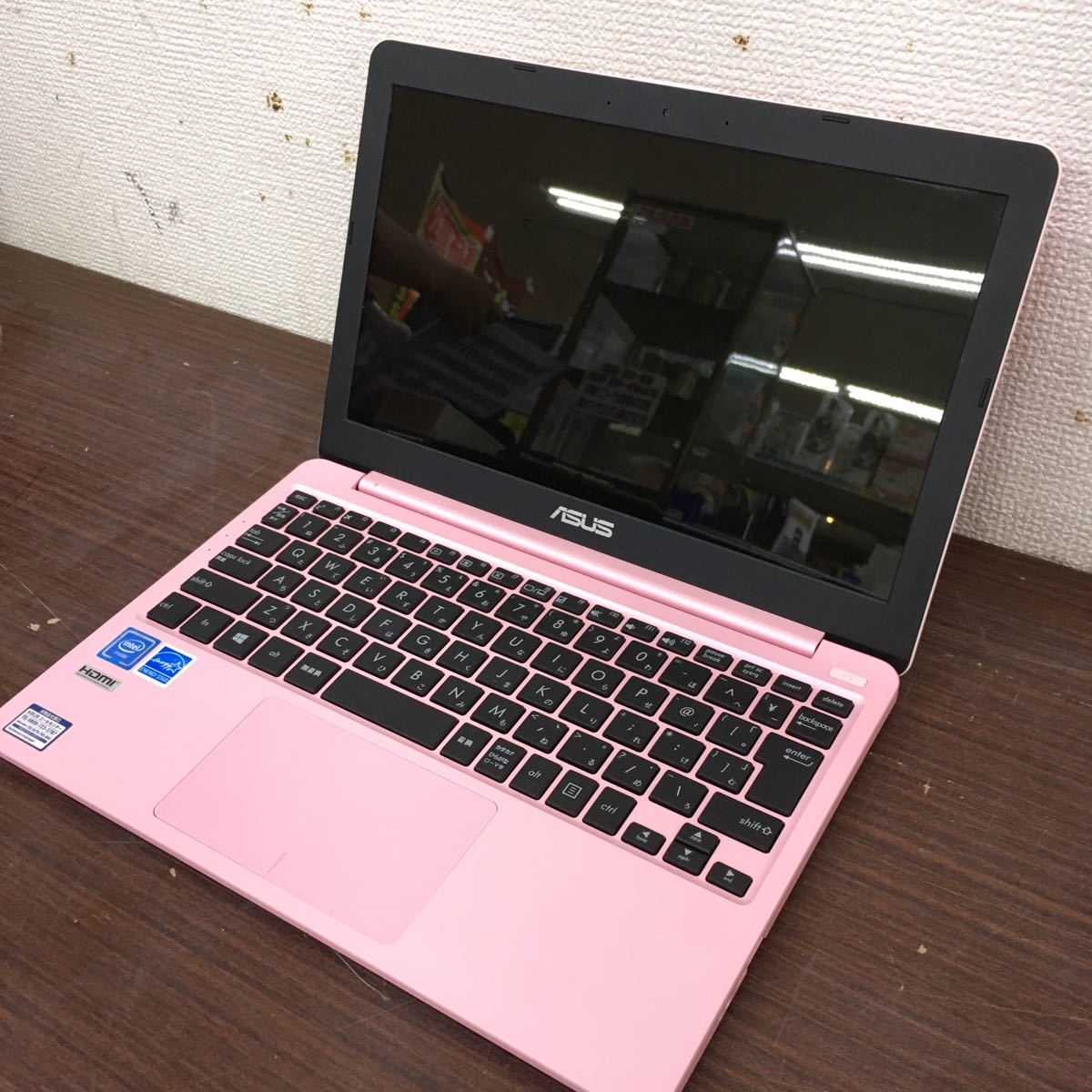 JJ8 Z ASUS E203N ノートパソコン Notebook PC 本体のみ ピンク QCNFA425 ジャンク(13インチ未満)｜売買 ...