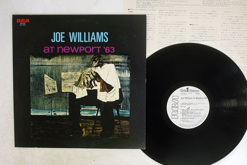 JOE WILLIAMS/AT NEWPORT '63/RCA PG-42(ジャズ一般)｜売買されたオークション情報、yahooの商品情報を ...