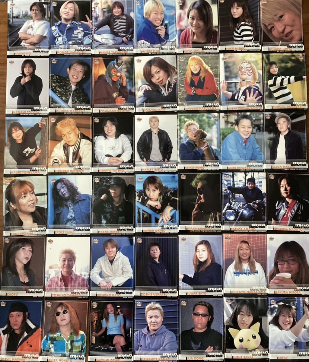 BBM 2002 トレーディングカード 女子プロレスカード 113枚 ダブり無し(ベースボール･マガジン)｜売買されたオークション情報、yahooの商品情報をアーカイブ公開 - オークファン ...