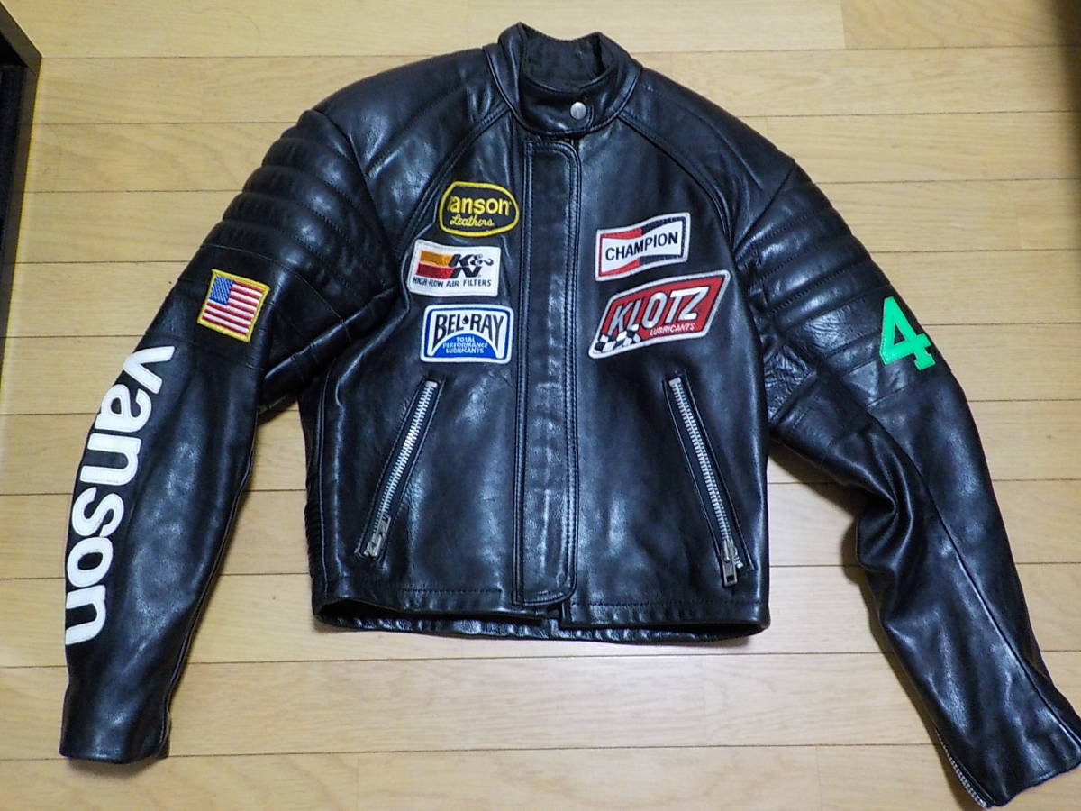 VANSON バンソン TC サイズ 38(ライダースジャケット)｜売買されたオークション情報、yahooの商品情報をアーカイブ公開 - オークファン（aucfan.com）