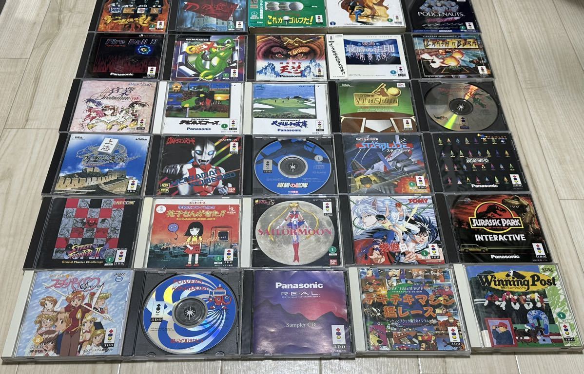 3DOソフト 40枚セット ストIIX セーラームーン ウルトラマンパワード 花子さんがきた GEX幽遊白書 ジュラシック レトロ ゲーム レア(3DO)｜売買されたオークション情報 ...