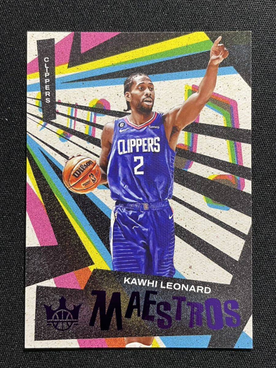 49枚限定 Kawhi Leonard Court Kings Purple Maestro Insert NBAカード(バスケットボール ...
