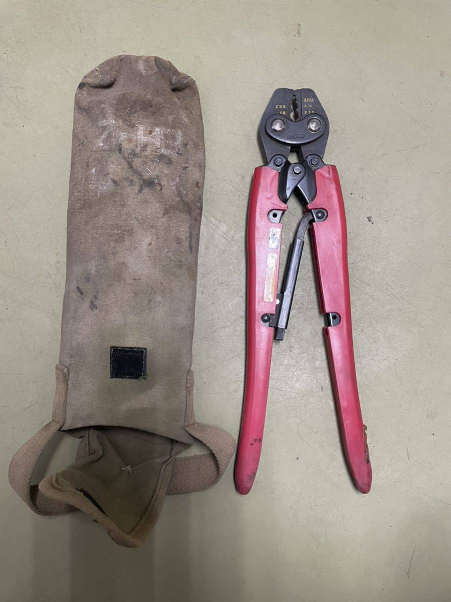 IZUMI / イズミ EH-2N 手動式 圧着ペンチ 電線管 ヒューズ用 工具 泉精器 圧着工具(圧着工具、ハンドプレス機)｜売買されたオークション情報、yahooの商品情報をアーカイブ公開 ...