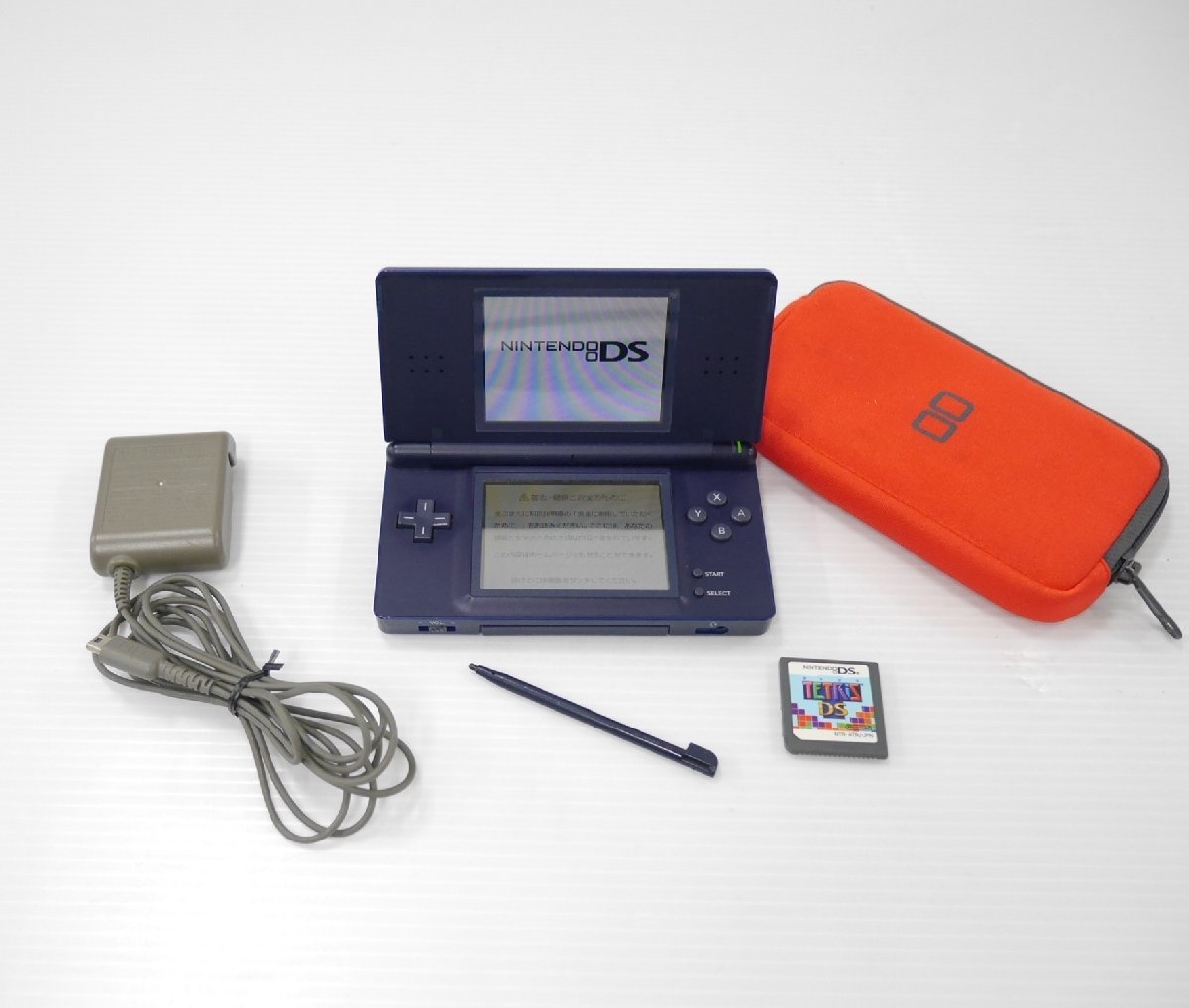 任天堂 DS Lite USG-001 本体 エナメルネイビー ACアダプターあり テトリスDS 送料520円(DS Lite)｜売買されたオークション情報、yahooの商品情報をアーカイブ ...