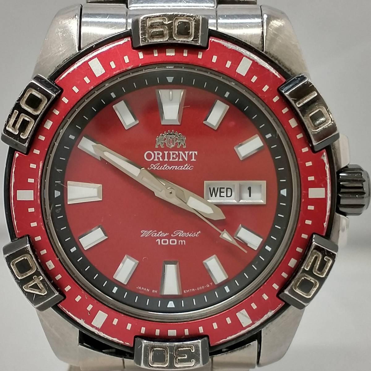 ジャンク ORIENT オリエント EM7R-D3-B 自動巻 腕時計(オリエント)｜売買されたオークション情報、yahooの商品情報をアーカイブ公開 - オークファン（aucfan.com）