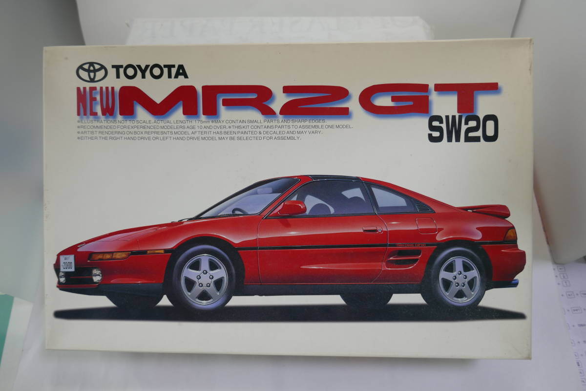トヨタ ニュー MR2 GT SW20 1993年式 プラモデル 1/24 未組立 % FUJIMI TOYOTA NEW MR2GT ...