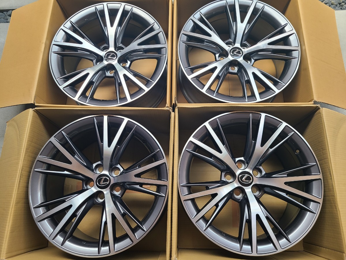 新車外し 2022年 レクサス LC 純正 20インチ ノイズリダクション アルミホイール 4本 LEXUS LS 500 センターキャップ付(5穴)｜売買されたオークション情報、yahooの ...