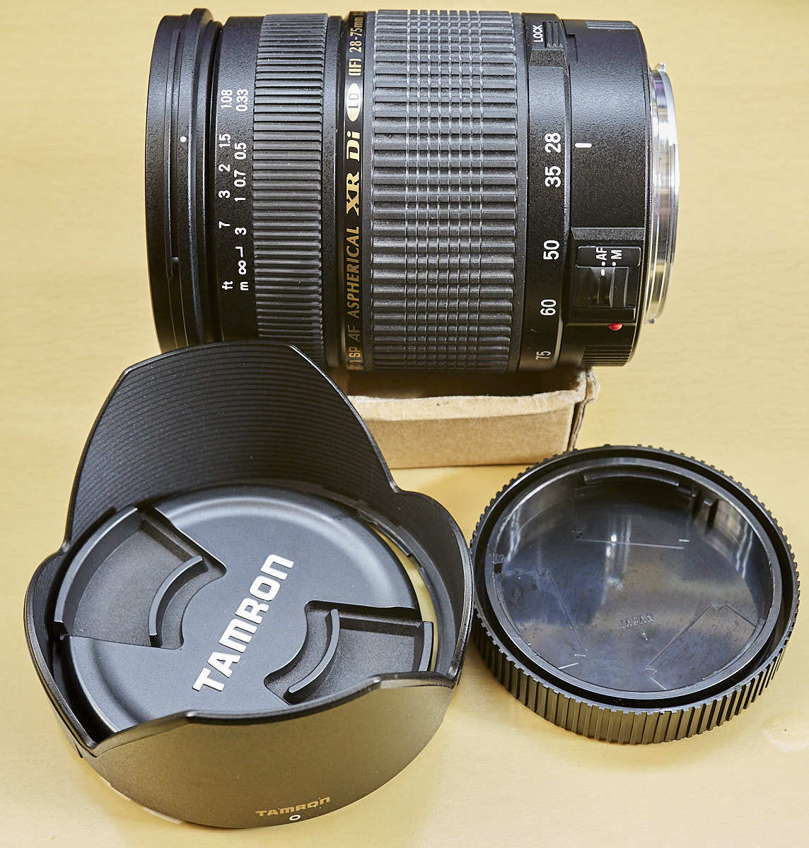 Tamron SP AF 28-75mm F2.8 XR Di LD Aspherical IF MACRO Model A09 1 キヤノンマウント 撮影OK 前後キャップ／フード付 ...