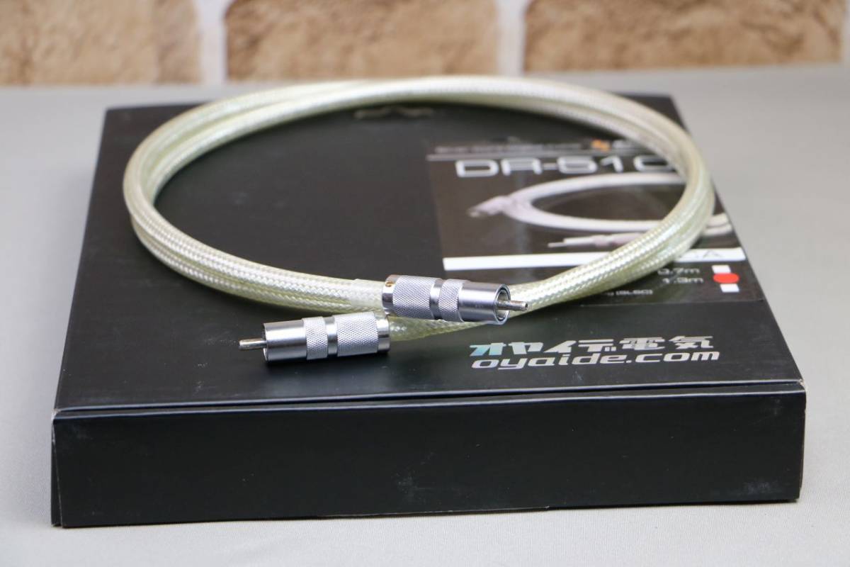 OYAIDE オヤイデ DR-510 純銀デジタルケーブル 1.3m 元箱装備(デジタルケーブル)｜売買されたオークション情報、yahooの ...