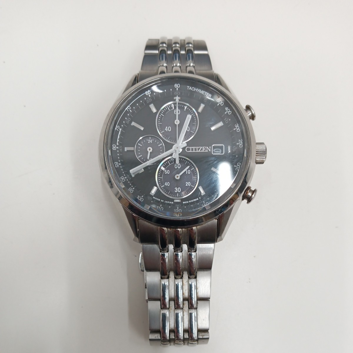 CITIZEN シチズン 稼働 CA0450-57E エコドライブ クロノグラフ B612-S114837 10気圧防水 腕時計(その他 ...