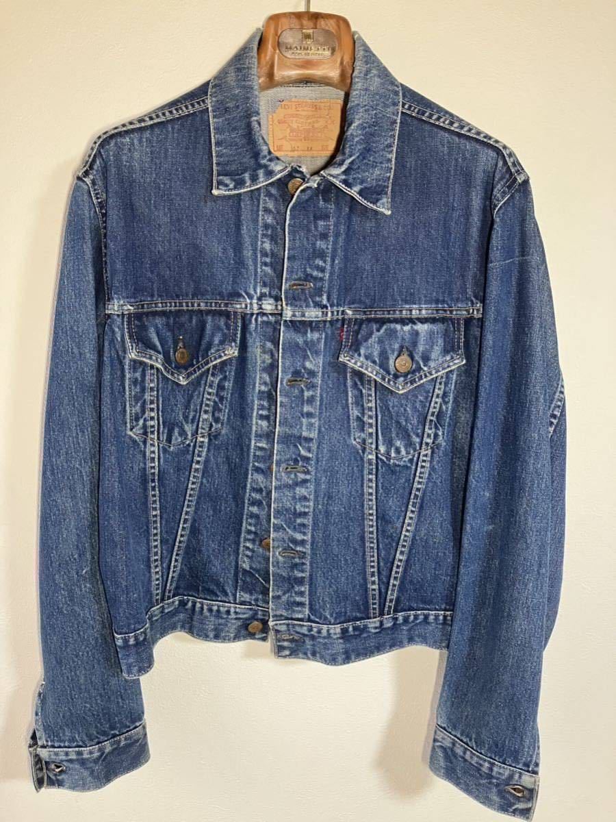 557XX 44 リーバイス3rd LEVIS 557 3th BIGE 506XX 507XX LVC 557XX Gジャン ヴィンテージ ...