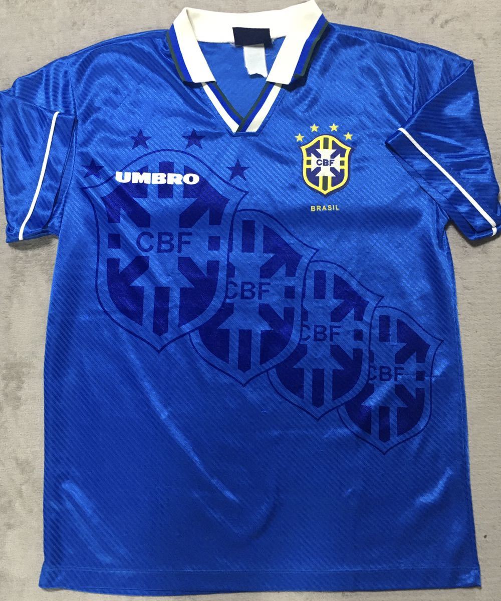 UMBRO アンブロ 94/95ブラジル代表 ユニフォーム アウェイ(ブラジル)｜売買されたオークション情報、yahooの商品情報をアーカイブ公開 - オークファン（aucfan.com）