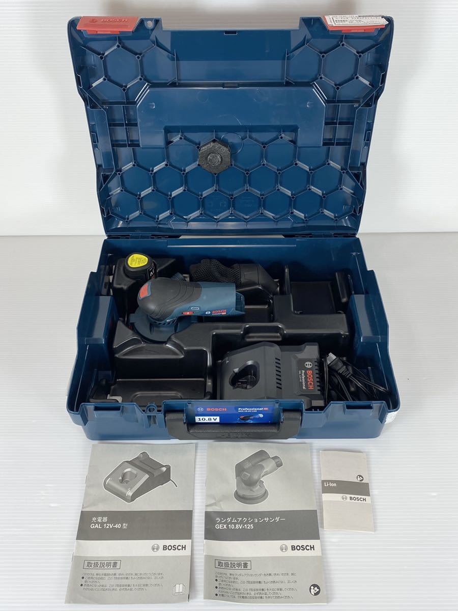 BOSCHランダムアクションサンダーGEX-10.8V-125バッテリーケース付き(サンダー一般)｜売買されたオークション情報、yahooの商品情報をアーカイブ公開 - オークファン ...
