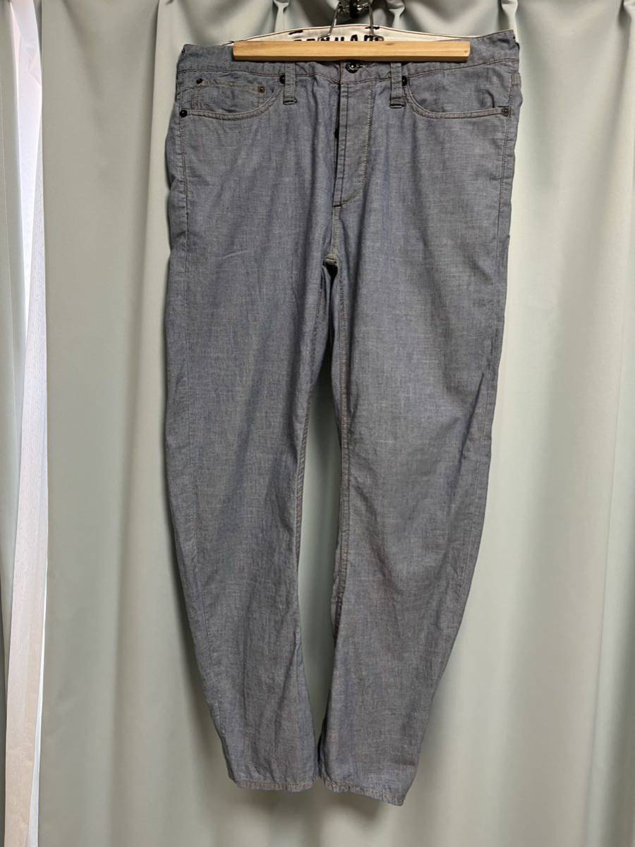 DENHAM シャンブレーパンツ デンハム(Mサイズ)｜売買されたオークション情報、yahooの商品情報をアーカイブ公開 - オークファン（aucfan.com）