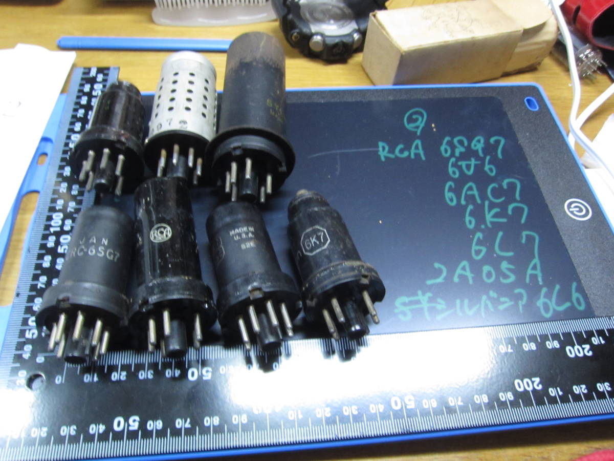 真空管 RCA シルバニア 6SG7 6V6 6K7 6L7 2A05A 6L6(真空管)｜売買されたオークション情報、yahooの商品情報を ...