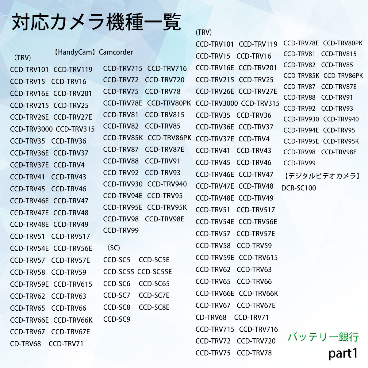 NP-F550 NP-F970 ソニー 互換充電器 USB充電式 CCD-SC7 CCD-SC8E CCD-SC9 CCD-SC55 CCD ...