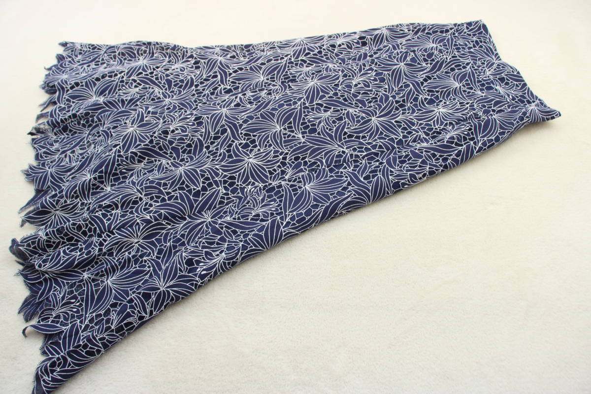 7-1069 ウエストシャーリングゴム総刺繍スカート ネイビーFサイズ(Mサイズ)｜売買されたオークション情報、yahooの商品情報をアーカイブ公開 - オークファン（aucfan.com）