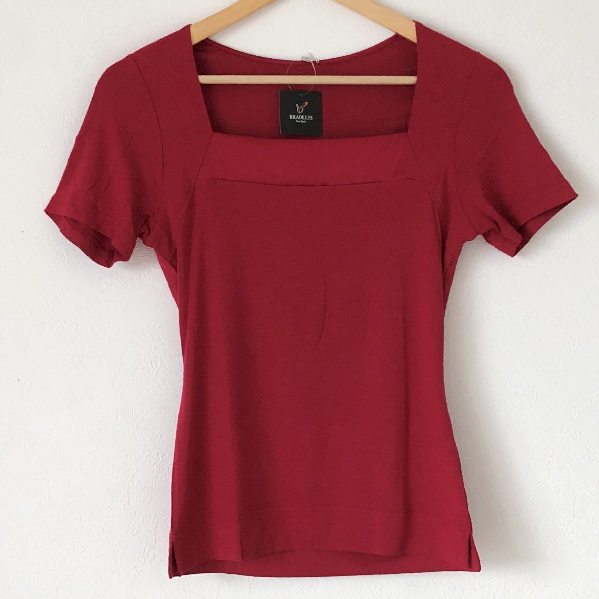 W009 タグ付き ブラデリス ニューヨーク 半袖 カットソー BRADELIS 赤 Lサイズ New York(Lサイズ)｜売買された ...
