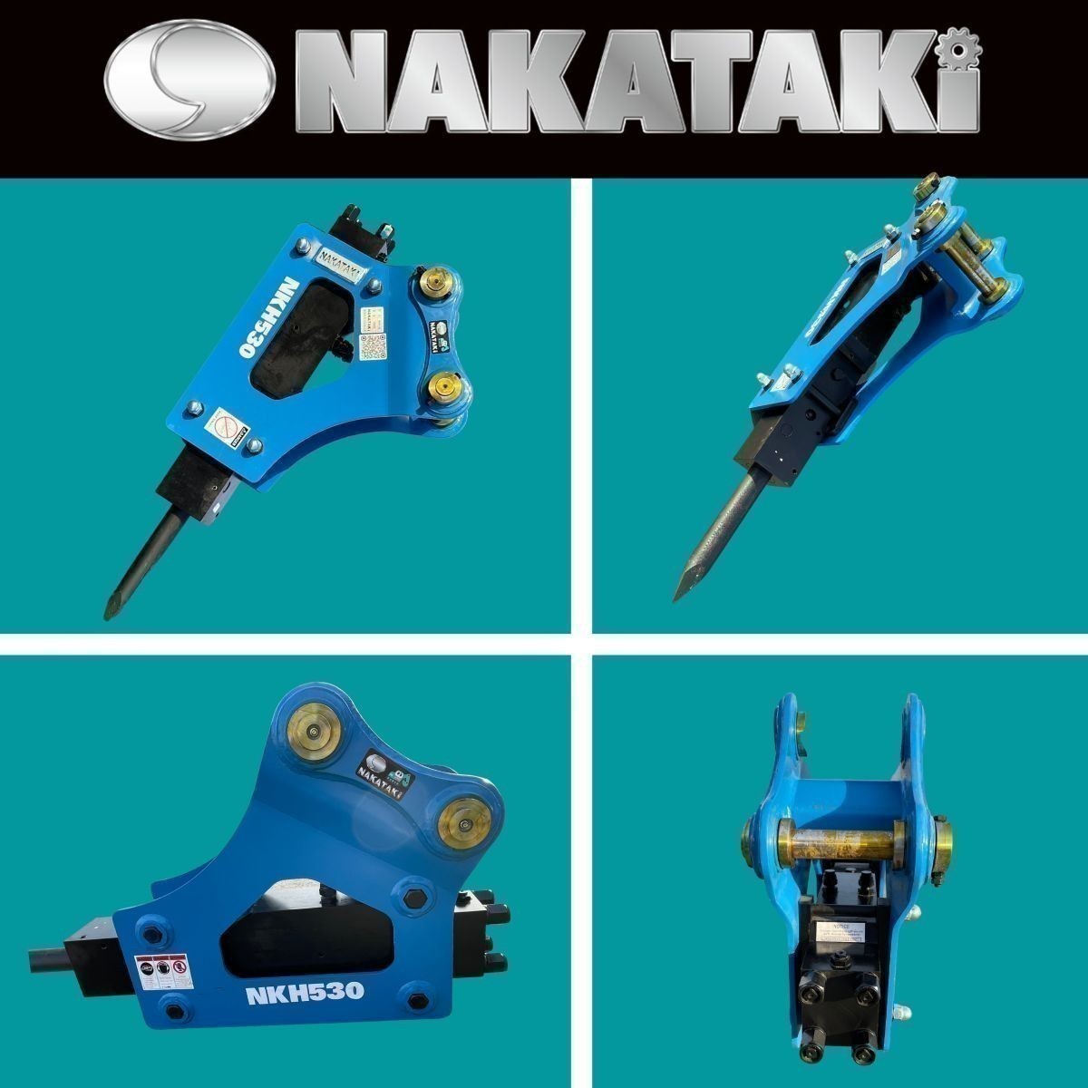 #92 ヤンマー B-25/ B-3/ B-3M/ B3-2/ B3Σ-5/ B25-2/ B27/ B27-2/ B32/ B32-2 油圧ブレーカー ユンボ アタッチメント ...