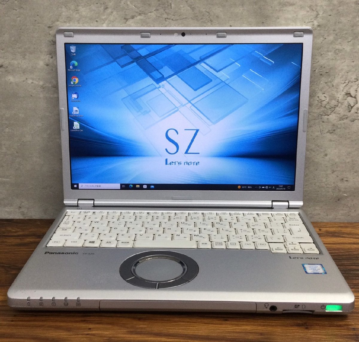 1円 Panasonic LET'S NOTE SZ6 / Core i7 7600U 2.80GHz / メモリ 16GB / SSD ...
