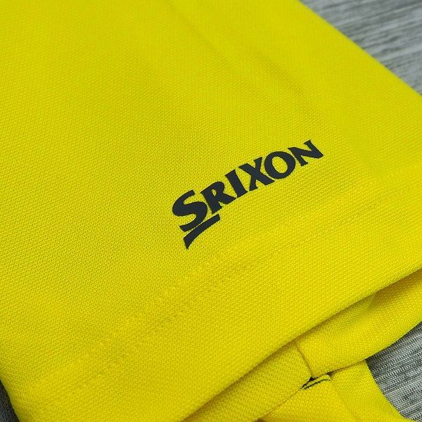 P301 SRIXON by DESCENTE スリクソン デサント 接触冷感プリント モックネック ストレッチ シャツ 吸汗速乾 LL イエロー(その他)｜売買されたオークション情報 ...