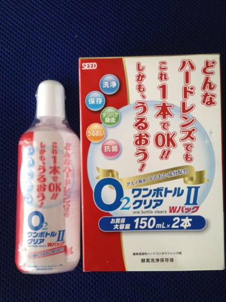 SEED O2ワンボトルクリア 酸素透過性酵素洗浄保存液 3本(洗浄、保存液)｜売買されたオークション情報、yahooの商品情報をアーカイブ ...