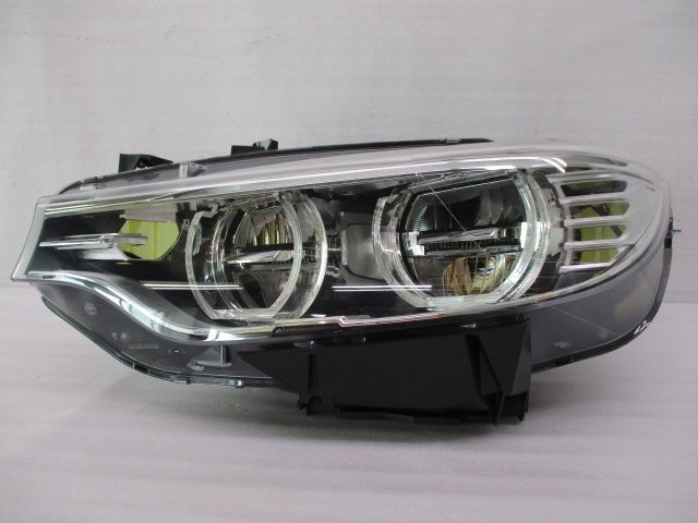 BMW 4シリーズ DBA-4D20 420i グランクーペ Mスポーツ 左 ヘッドライト LED/A9 7460621-0/ ...
