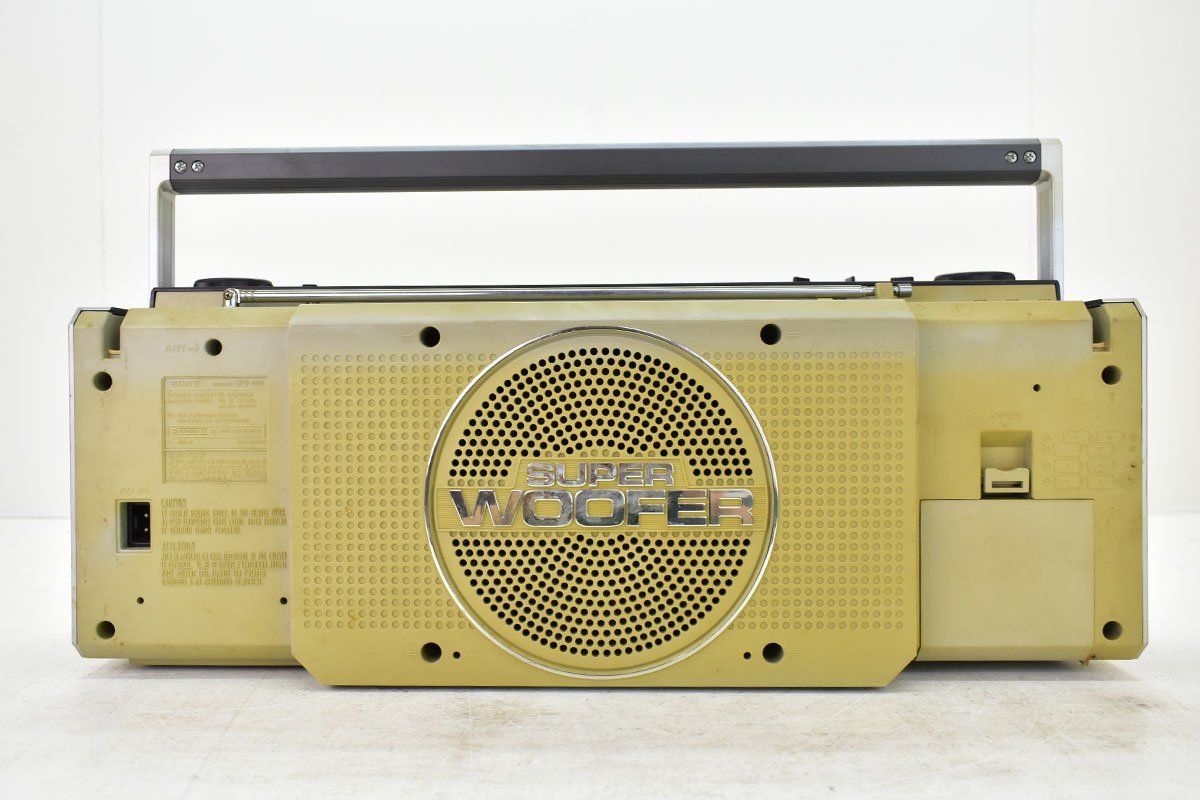 SONY CFS-450 ラジカセ ケーブル付き ソニー ステレオラジオカセットレコーダー RADIO CASSETTE RECORDER ...