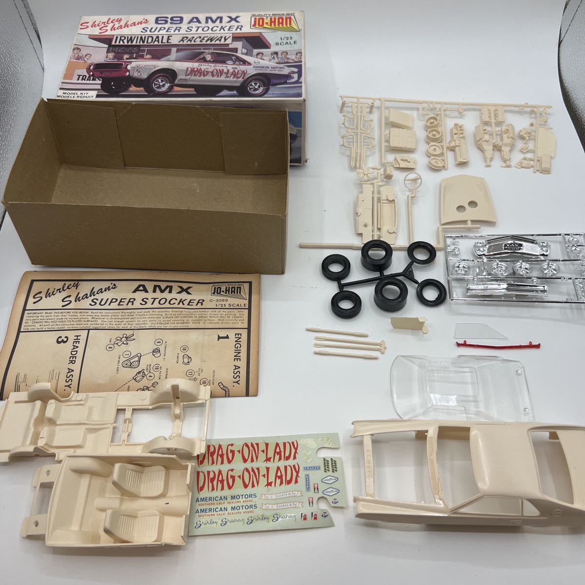 JO-HAN 1969 AMX SUPER STOCKER JOHAN ジョーハン 1/25 DRAG-ON-LADY(クライスラー)｜売買さ ...