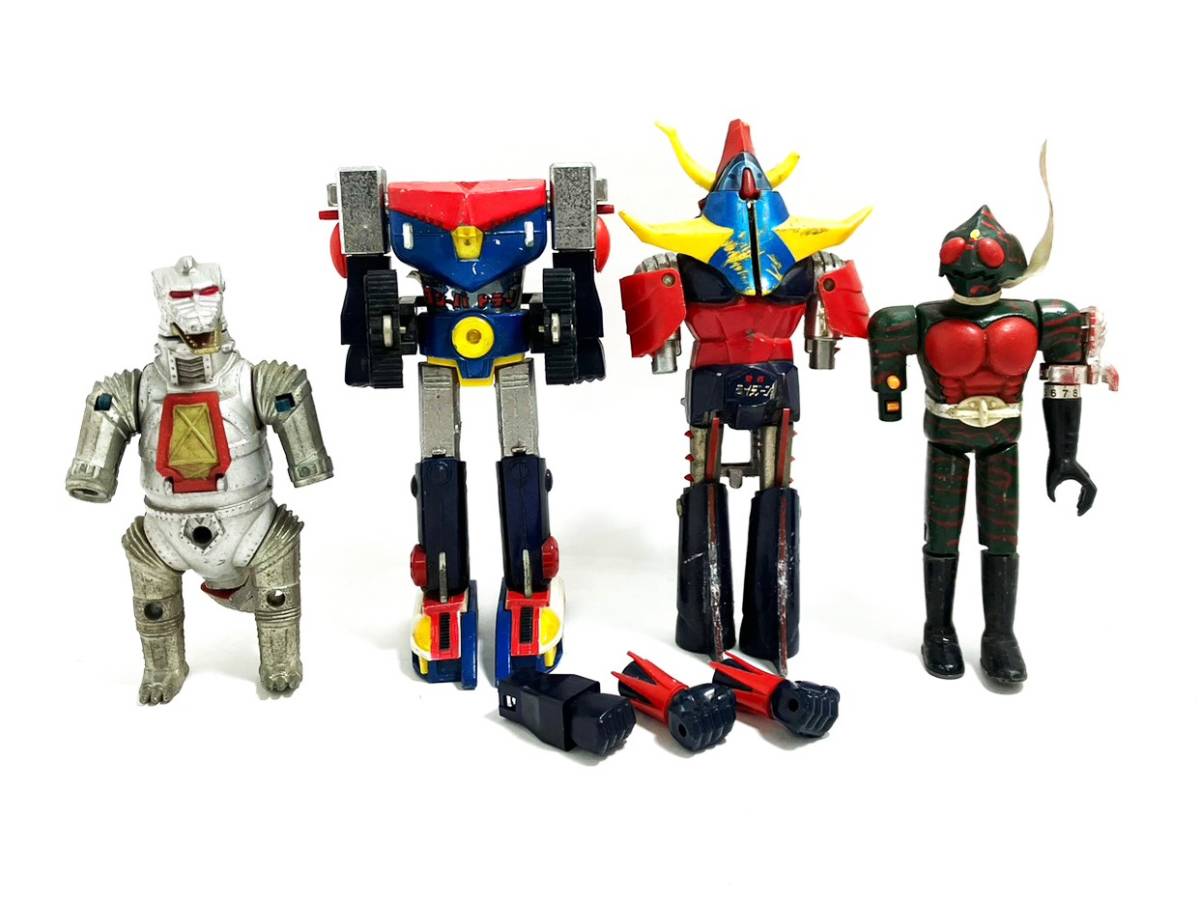 ジャンク品 超電磁ロボ コン バトラーV GA-54 勇者ライディーン メカゴジラ BP-16 仮面ライダー 超合金 ポピー フィギュア 41067TT2(超合金)｜売買されたオークション情報 ...