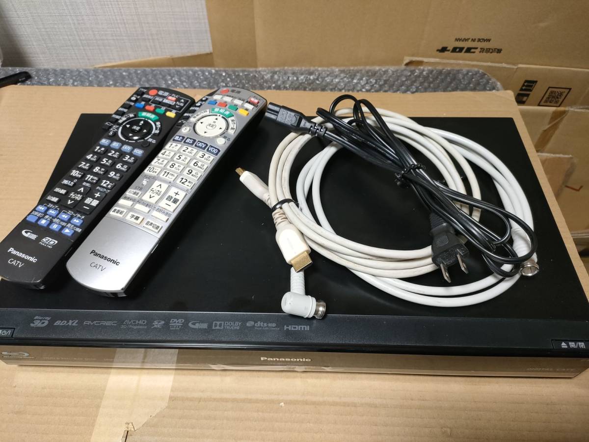 パナソニック CATV STB TZ-BDT920PW HDD1TB DVD BD リモコン HDMI付き み(パナソニック)｜売買されたオークション情報、yahooの商品情報をアーカイブ公開 ...