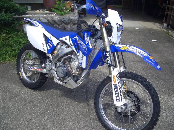 '08 WR250F レアルエキップ仕様 ローダウン フルパワー(126cc-250cc)｜売買されたオークション情報、yahooの商品情報をアーカイブ公開 - オークファン（aucfan.com）