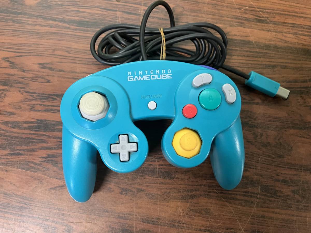 Nintendo Gamecube Game cube Emerald controller tested 任天堂 ゲームキューブ エメラルド ...