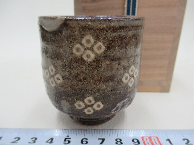 D3640 土屋典康 益子焼 象嵌 菱紋 ぐい呑 猪口 酒盃 酒杯 酒器(その他)｜売買されたオークション情報、yahooの商品情報を ...