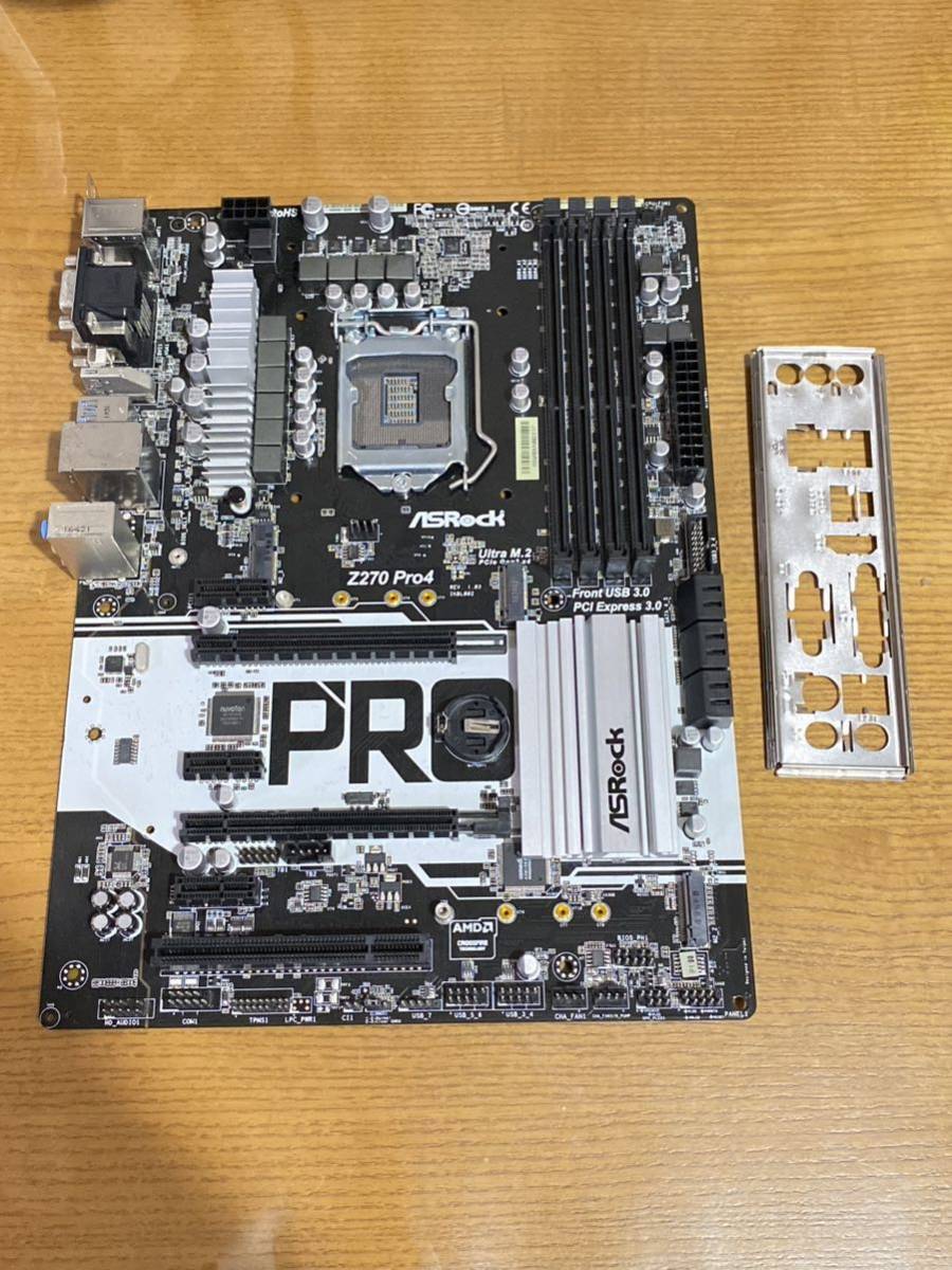 ジャンク ASRock Z270 Pro4 Intel Z270チップセット ATXマザーボード LGA1151 Skylake Kaby ...