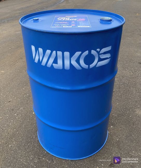 I093 引取歓迎/静岡 WAKO'S 200L ワコーズ 鉄製 空ドラム缶 青(その他)｜売買されたオークション情報、yahooの商品情報を ...