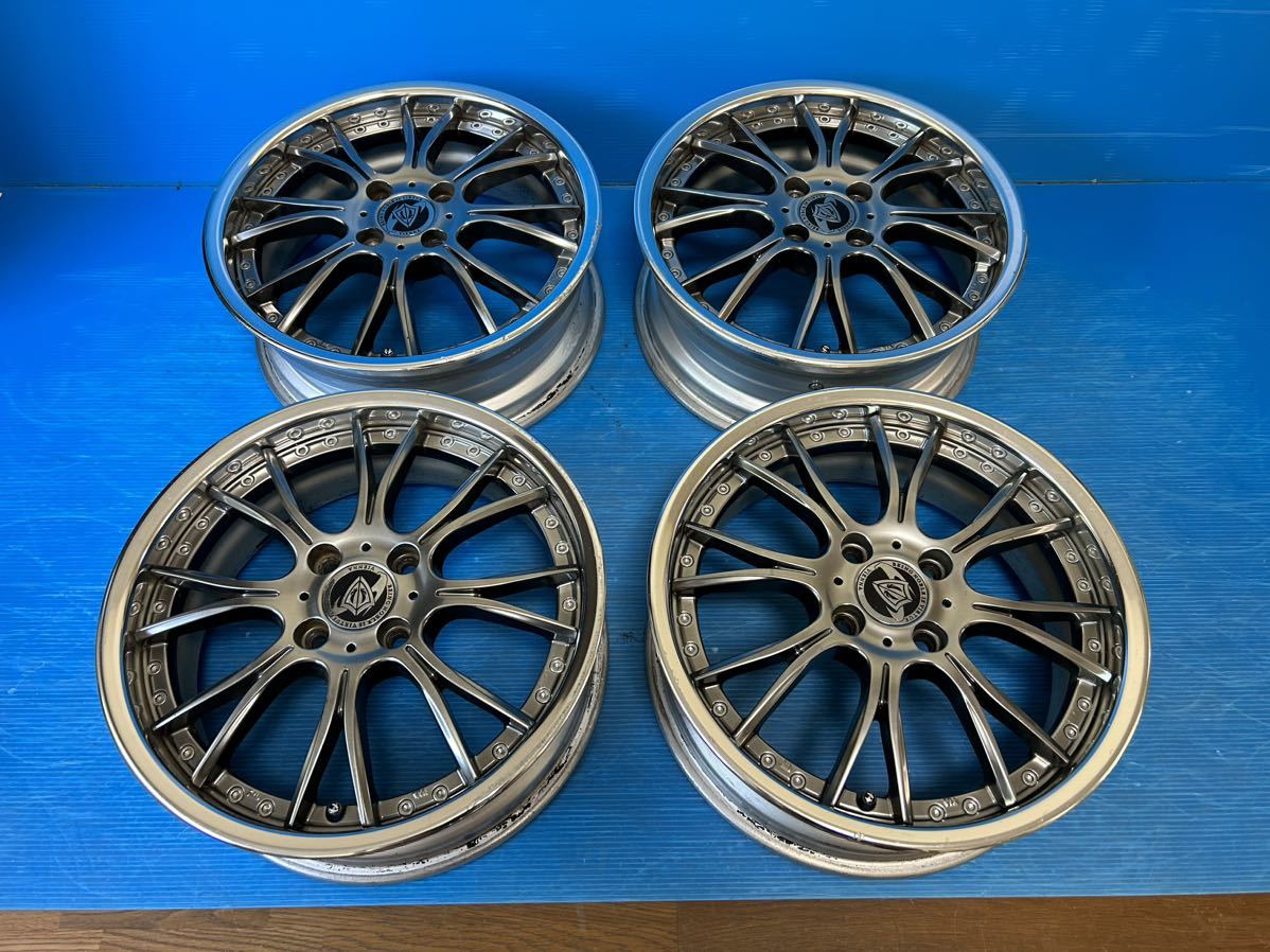 SSR VIENNA LEVIA ヴィエナ リヴァイア JAPAN TANABE 16インチ 16x6.0J +45 100/4H 4本 N ...