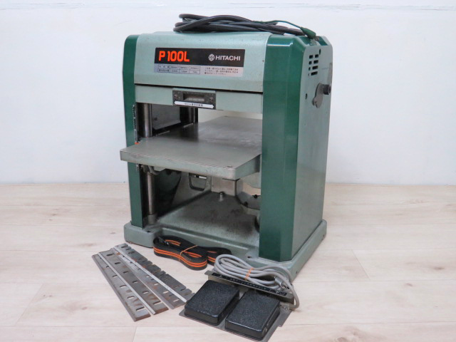 HITACHI 日立工機 P100L 312mm 自動昇降付 小形自動かんな盤/(電動かんな)｜売買されたオークション情報、yahooの商品 ...