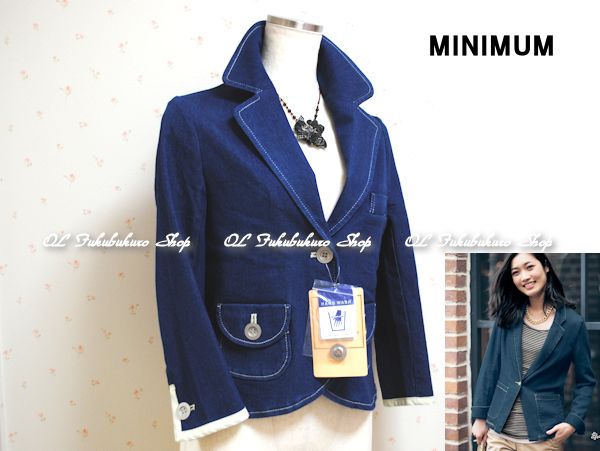 MINIMUMミニマム 今季 テーラードデニムジャケット2/M(ジャケット、上着)｜売買されたオークション情報、yahooの商品情報をアーカイブ公開 - オークファン（aucfan.com）