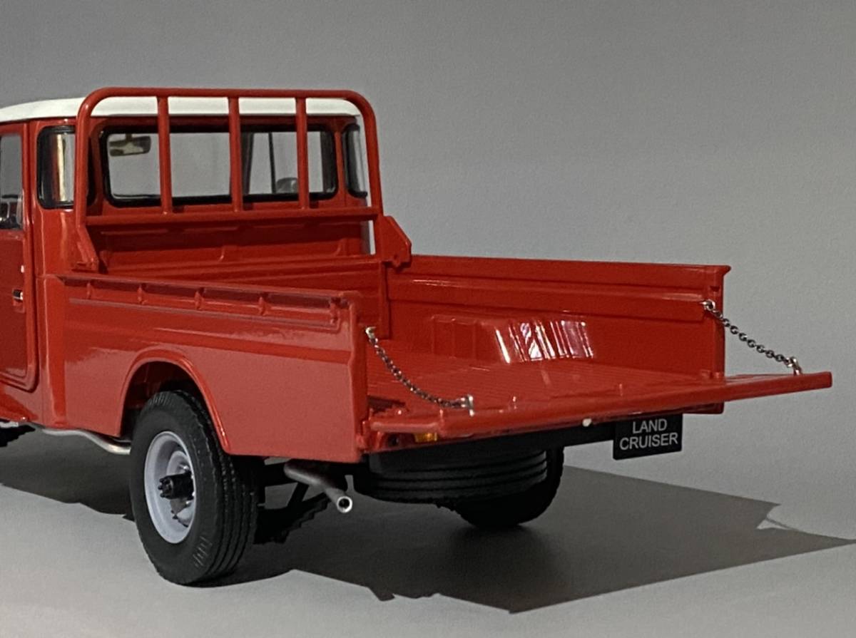 1円〜 お宝放出 京商 1/18 Toyota Landcruiser J40 Series FJ45 Pickup Red FJ40 BJ40 トヨタ ランドクルーザーKyosho No ...