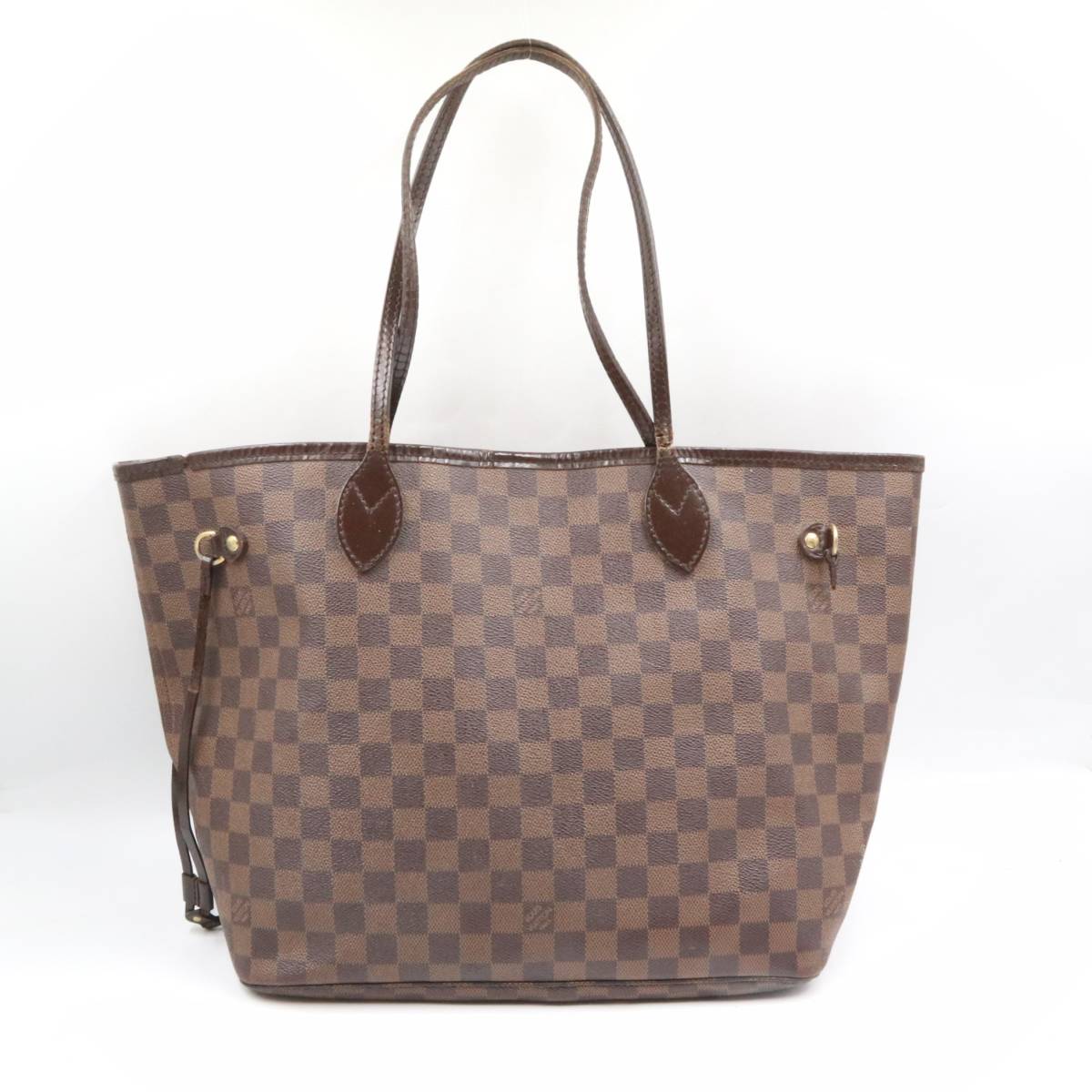 LOUIS VUITTON ルイヴィトン N41358 ダミエ ネヴァーフルMM トートバッグ ショルダーバッグ ブラウン系(ショルダーバッグ ...