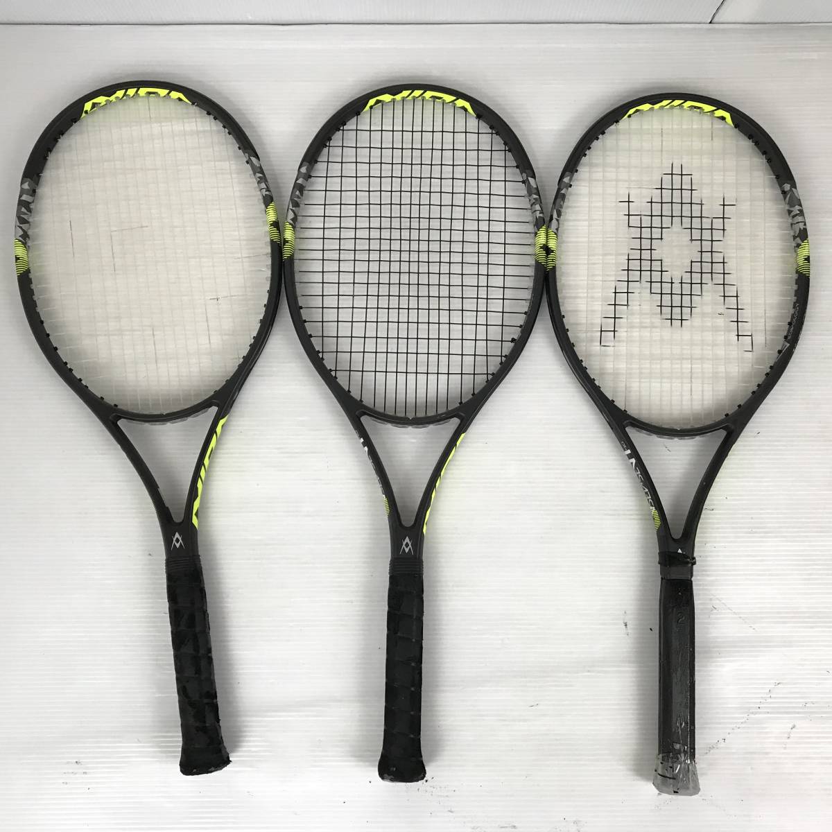 VOLKL フォルクル V-SENSE ブイ センス テニスラケット V1 PRO テニス ラケット 硬式用 グリップG2 3本 まとめて ...