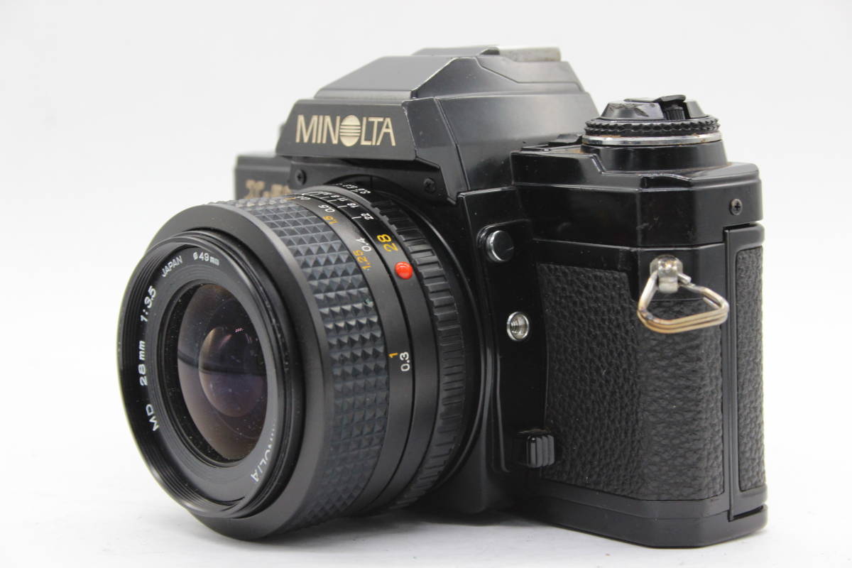 Y164 ミノルタ Minolta X-500 / New MD 28mm F3.5 ボディ レンズセット ジャンク(ミノルタ)｜売買された ...